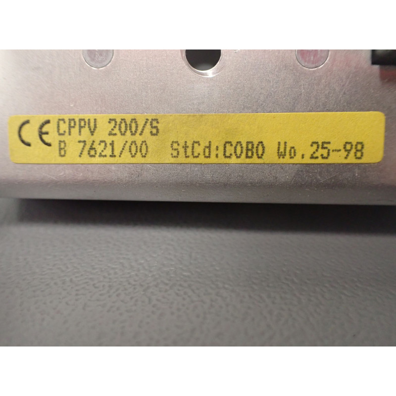 BACHMANN CPPV200/S - REI Industry