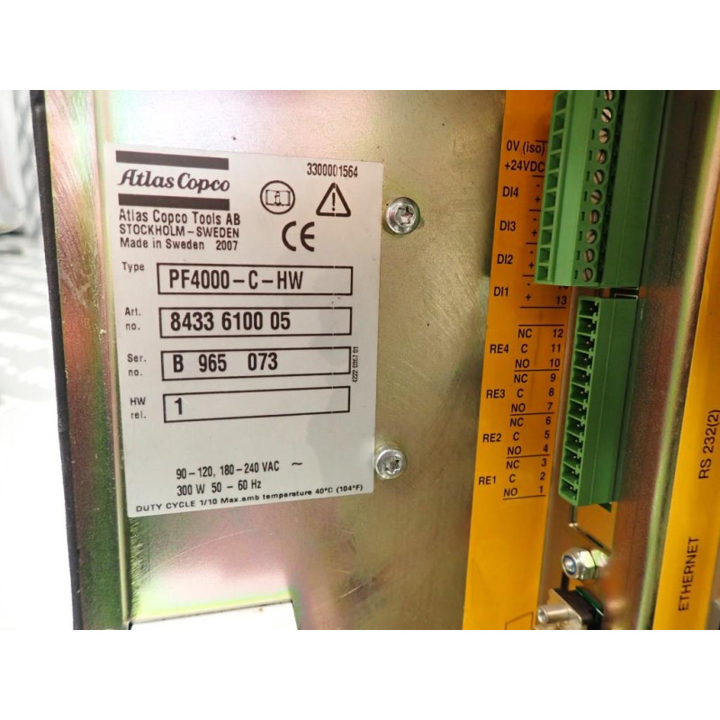 ATLAS COPCO PF4000-C-HW - REI Industry