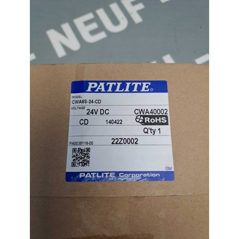 PATLITE CWA6S24CD - REI Industry