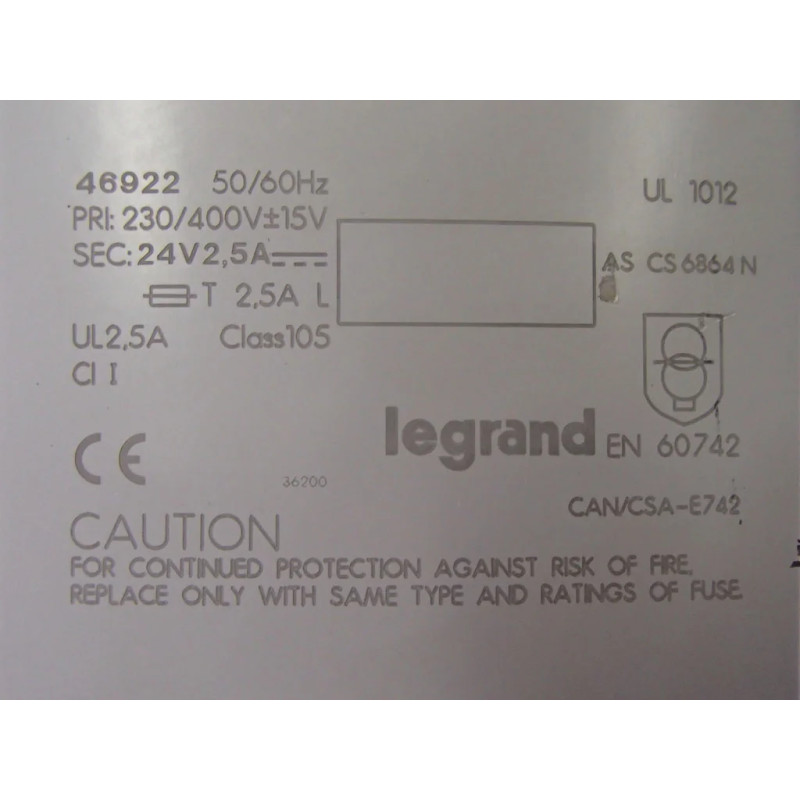 LEGRAND 46922 - REI Industry